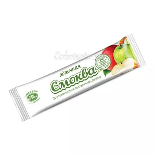 Apple Лен (Fruit Paested) Еко Pastila - калории, Полезните свойства, ползите и вредите, Описание