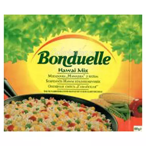 Vihanneksen sekoitus Bonduel Frying Hawaiian