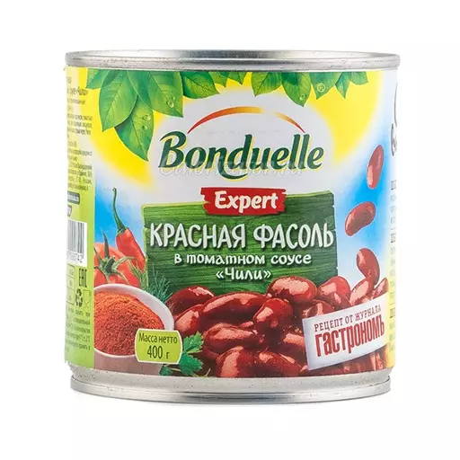 Bondyuel紅豆在智利西紅柿醬