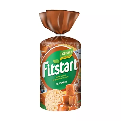 Ψωμί Fitstart Ρύζι καραμέλα