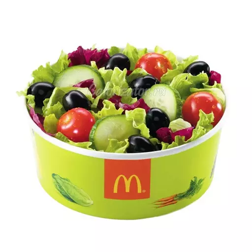 Mcdonalds sebze salatası