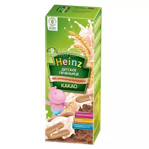 Heinz Kakao për fëmijë më të nxehta - kalori, vetitë e dobishme, përfitimet dhe dëmtimet, përshkrimi