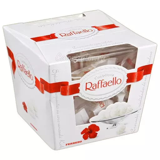 Candy Raffaello - kalori, nyttige egenskaper, fordeler og skade, beskrivelse