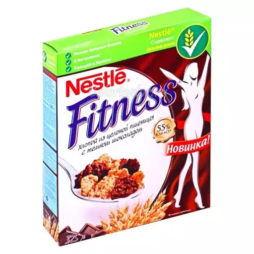 Nestle Fitness flögur með Dark Chocolate