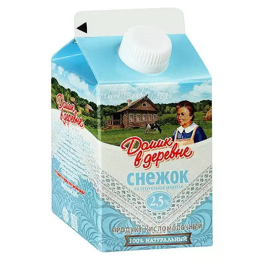 "Snowball House" gyvenvietėje Produkto Officon Sweet - Calorie, naudingos savybės, Privalumai ir žala, Aprašymas