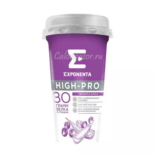 Exponenta high-pro blueberry-aloe.