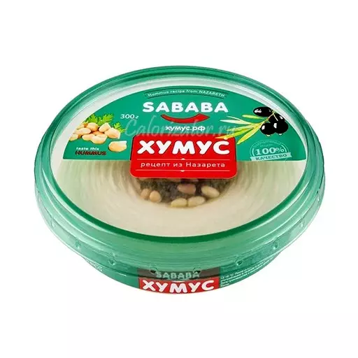 Hummus Sababa Recipe daga Nazarat - kalori, Useful Properties, amfanin da wata cũta, Description