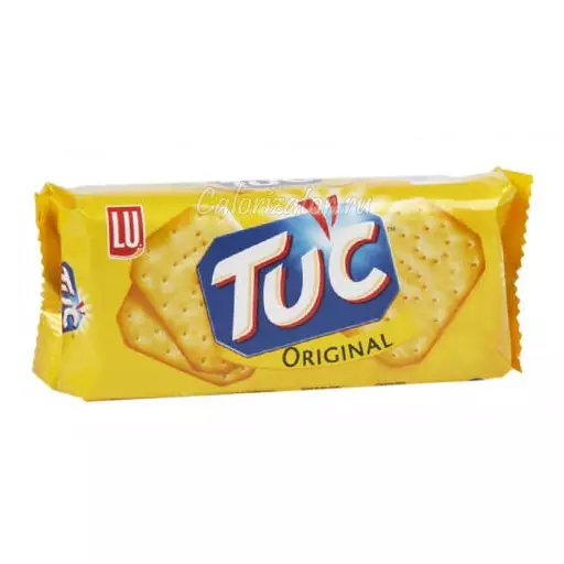 Cracker TUC asli - kalori, sipat anu mangpaat, kauntungan sareng ngarugikeun, katerangan