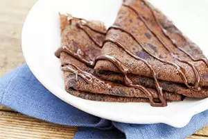 Chocolade pannenkoeken