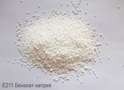 Impahla yokugcina ye-sodium benzoate