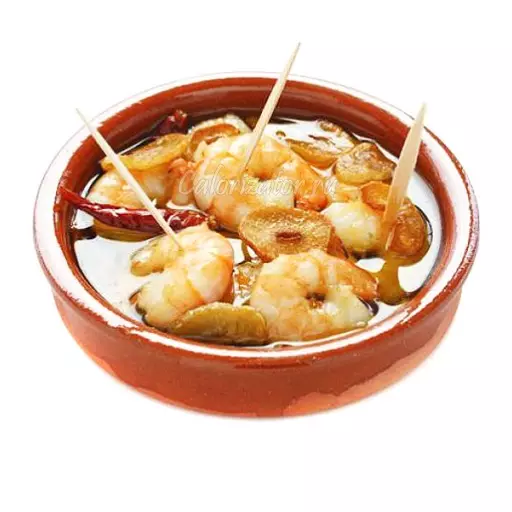 Marinated shrimps