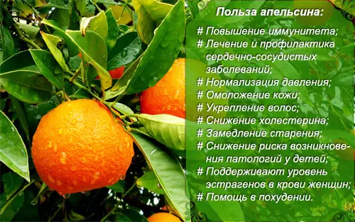 Pronat e dobishme të portokallit