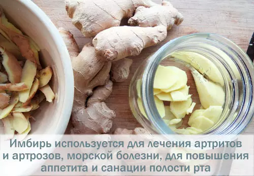 Ginger în medicină