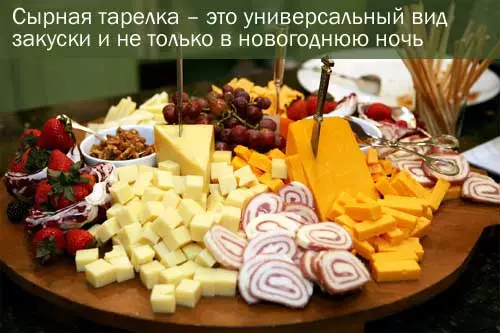 Supplement to the cheese plate