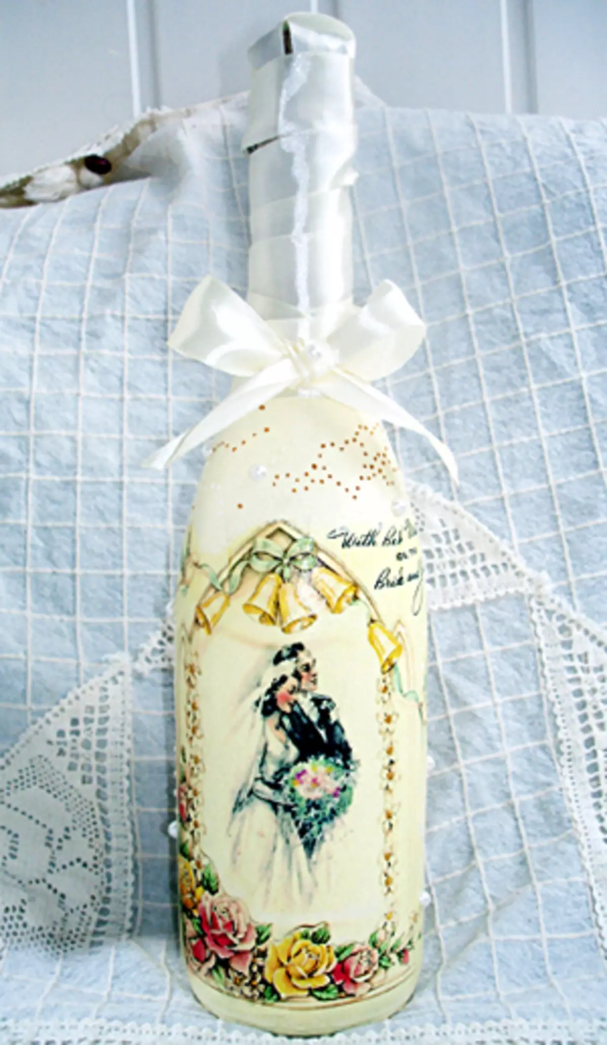 Decoupage Bottles per un matrimonio o un compleanno