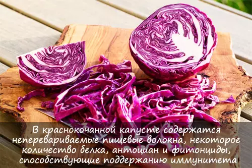 Cabbage red-hot - calorie, beneficial properties, benefits and harm, description 3996_2