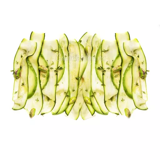 Zucchini gotowane - kalorie, korzystne właściwości, korzyści i szkody, opis
