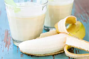 Nöddiet på mjölk och bananer