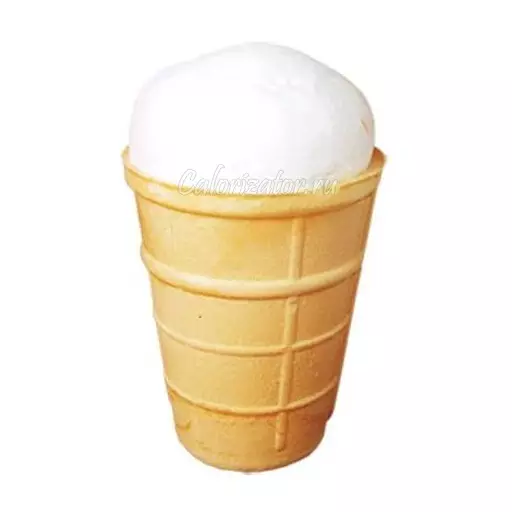 Сладолед млечни производи - калории, корисни својства, бенефиции и штета, опис