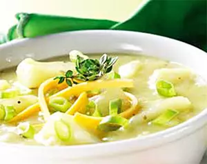 Onion Soup วันจันทร์ (หัวหอม, เต้านม, ข้าว, ผัก) - ลดความอ้วนในอาหารแฟชั่น 4298_2