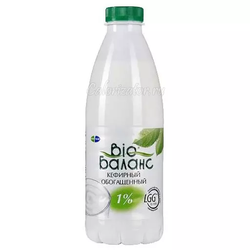 Kefir produkto bio-ekvilibro 1%