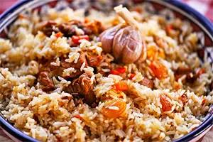 Pilaf lati ọdọ aguntan