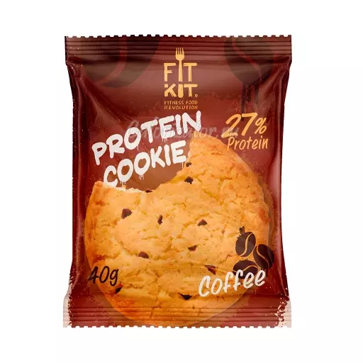 Fitkit Protein Cookie Koffie Koffie (Koffie)