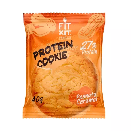 Fitkit Protein Cookie Peanuts Caramel Cookies (Peanuts-Caramel)