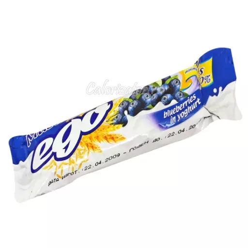 Ego Muesli bar med blåbær i yoghurt - kalorieindhold, nyttige egenskaber, fordele og skade, beskrivelse