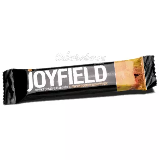 Barra de froita Joyfield con albaricoque en chocolate