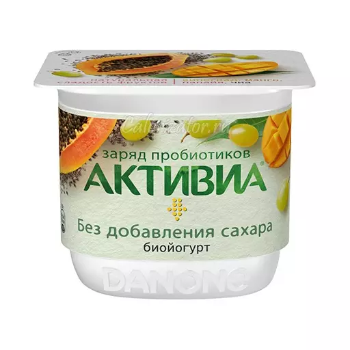 BiooGurt Acapes Grapes Mango papaya urug'lari Chia