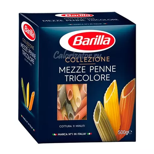 Pasta Barilla Colezione Mezze Mezze Penne Tricorore