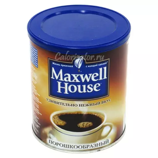 Maxwell House kitskoffie, droë