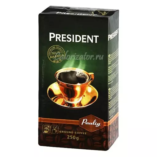 Kaffi President Buedem trocken