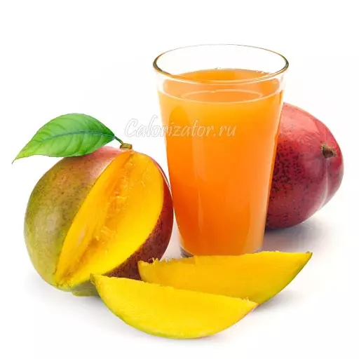 Juice Mango - Kalorija, korisna svojstva, koristi i šteta, opis