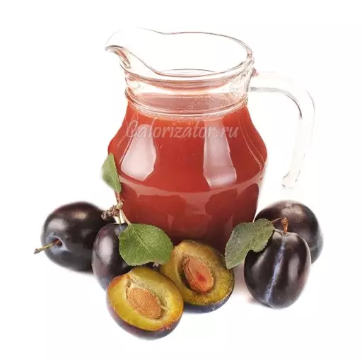 Juice de prune - Calorie, Propriétés bénéfiques, Avantages et préjudice, Description