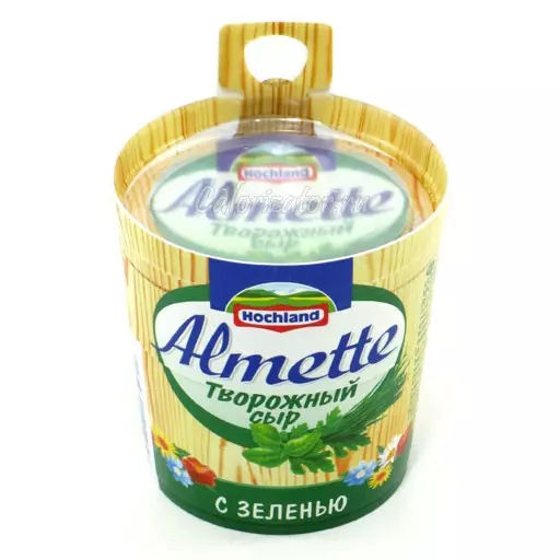Almette sajt zöldekkel - Calorie, előnyös tulajdonságok, előnyök és kár, leírás
