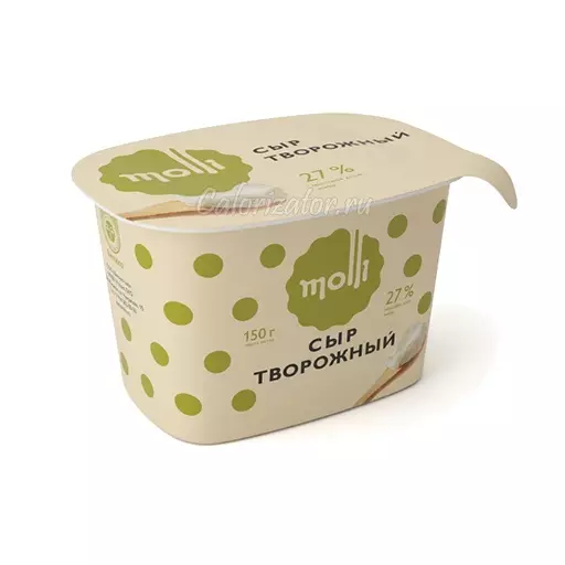 Molli foromaje ya curd 27%