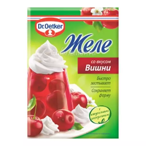 Jelly DR.Oetker na cherry ladha