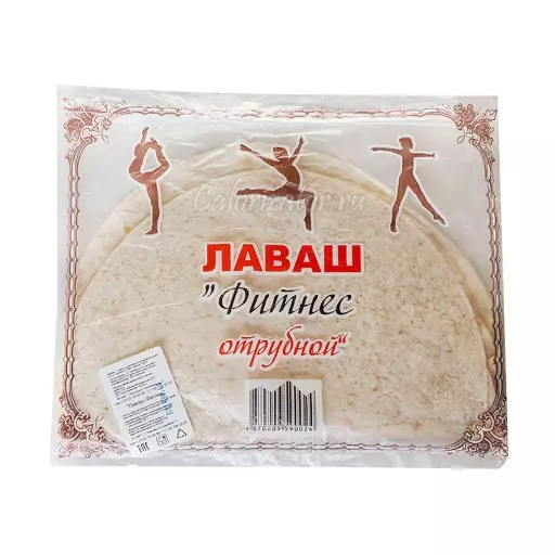 Lavash Fitness Cutting - Калория, пайдалуу касиеттери, жөлөкпулдар жана зыян, сүрөттөмө