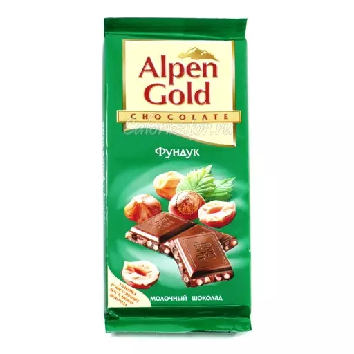 チョコレートアルペンゴールドヘーゼルナッツ