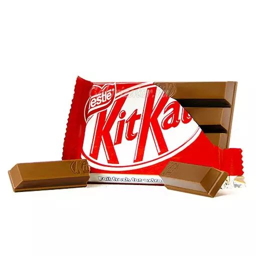 Cokelat kitkat.