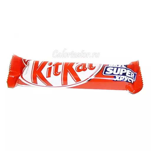 Chocolate Kitkat schmeckt Super Crunch