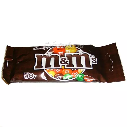M & M Ciocolata cu ciocolată