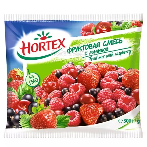 Máquina de frutas HORTEX com Malina - calorias, propriedades úteis, benefícios e danos, descrição