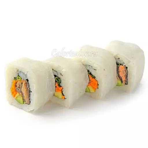 Roll Burto Daikon - kalori, hyödylliset ominaisuudet, edut ja haitat, kuvaus