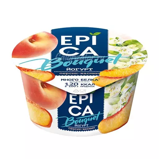 Jogurt Epica Bukiet Peach-Jasmine