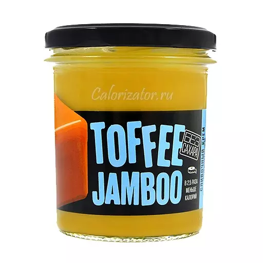 Крем Zero вершковий Toffee Jamboo зі смаком карамелі