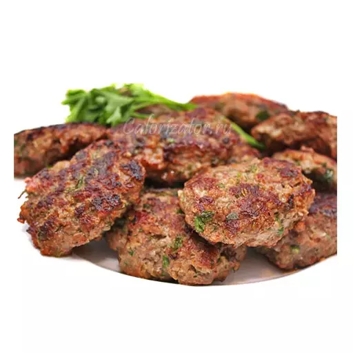 צלעות טלה cutlets.