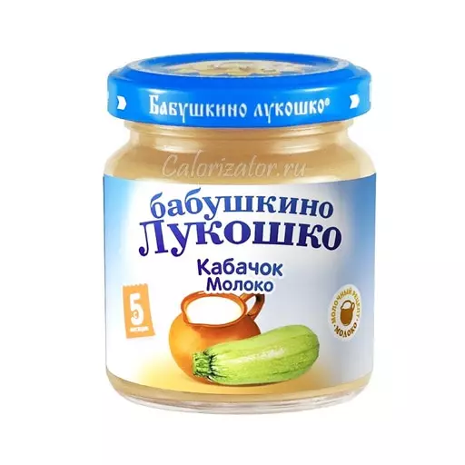 Puree Baboskino Lukshko சீமை சுரைக்காய் பால்